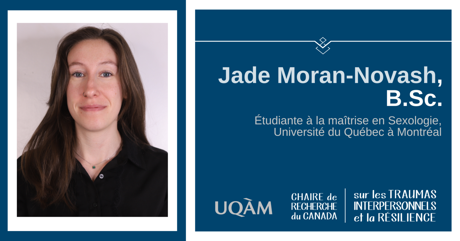 Portrait des étudiant.es – Jade | Laboratoire de recherche de Martine ...